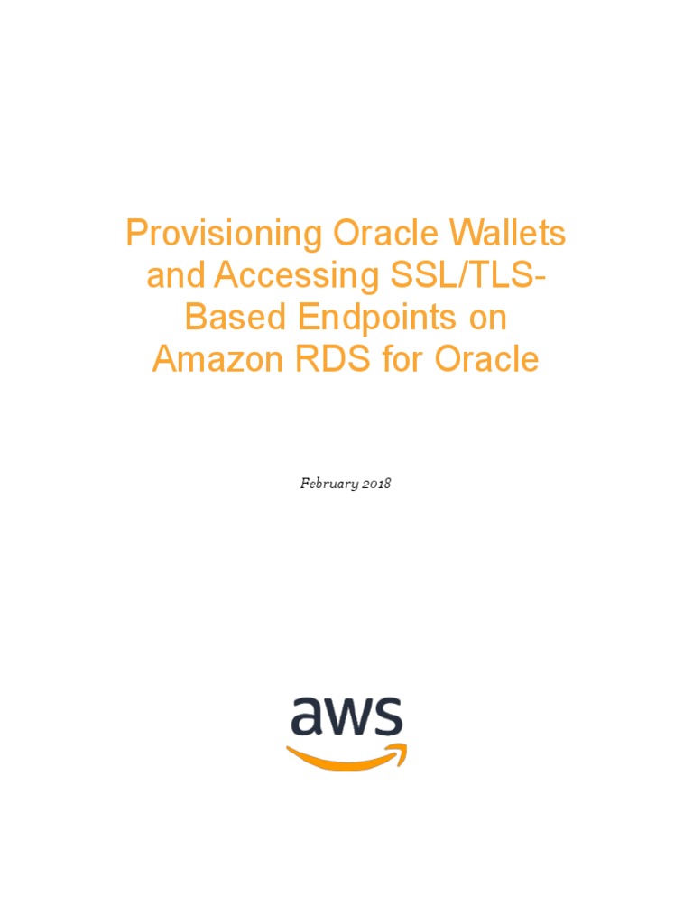 provisioning-oracle-wallets-on-amazon-rds | PDF