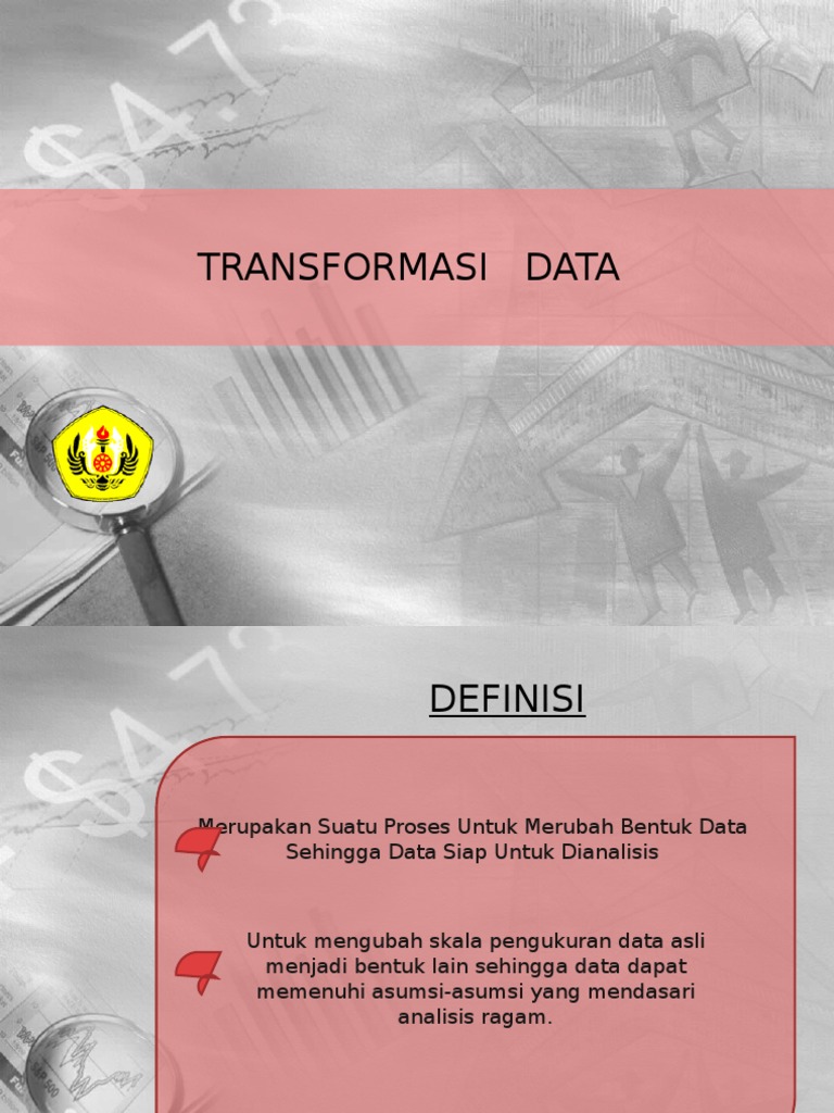 Metode Transformasi Data Statistik | PDF | Pengembangan Diri