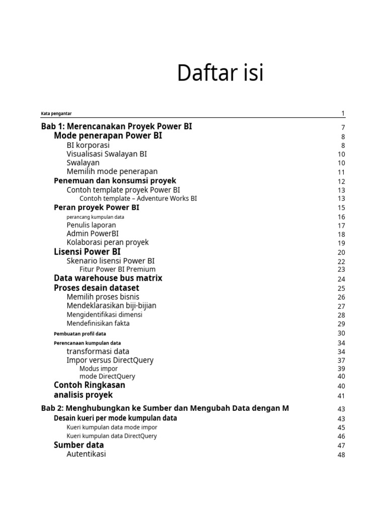 Modul Power BI | PDF