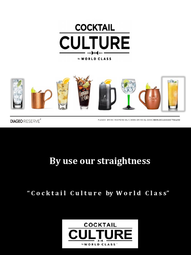 Cocktail Culture Program | PDF