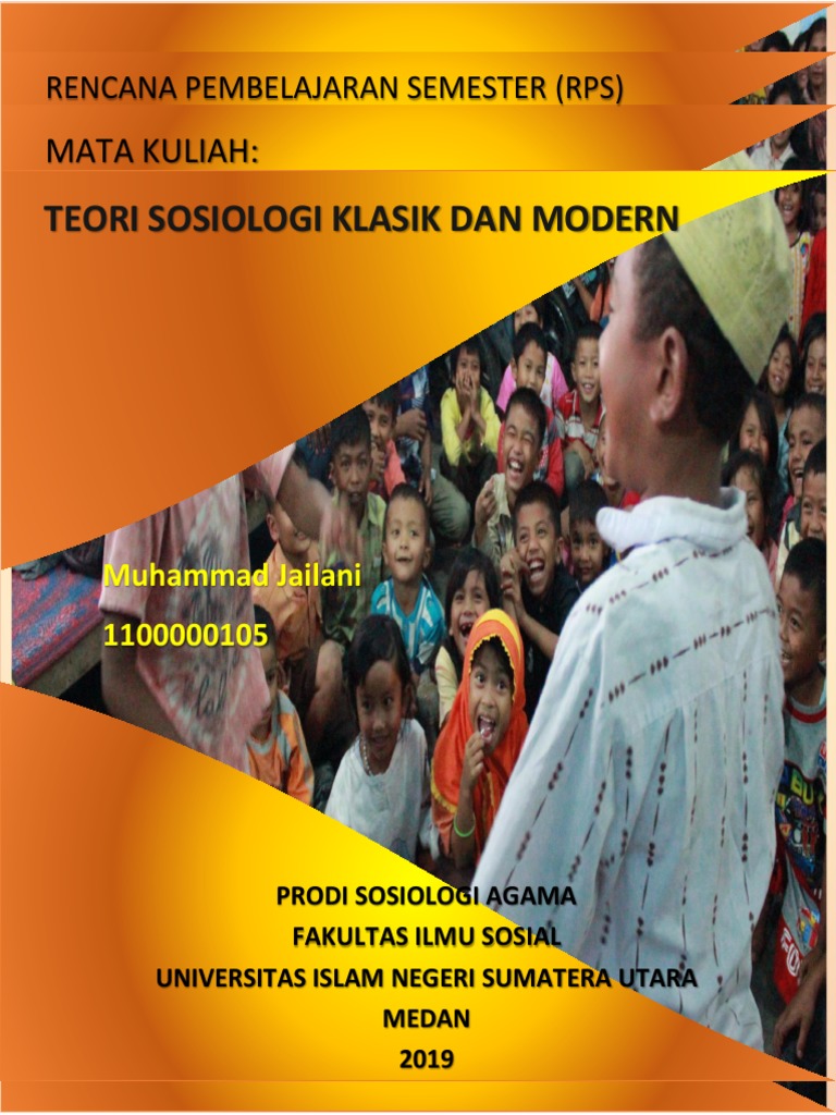 RPS Teori Sosiologi Klasik Dan Modern - MJailani | PDF