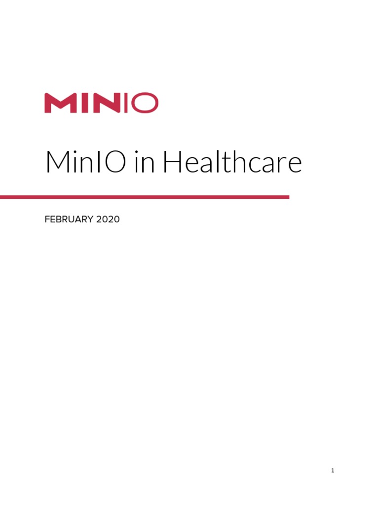 Minio Health | PDF