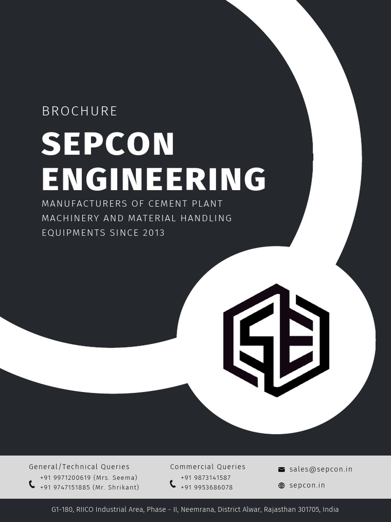 Sepcon - Product Brochure | PDF