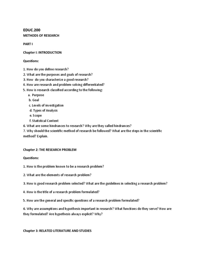 EDUC.200-Compilations of Answers | PDF