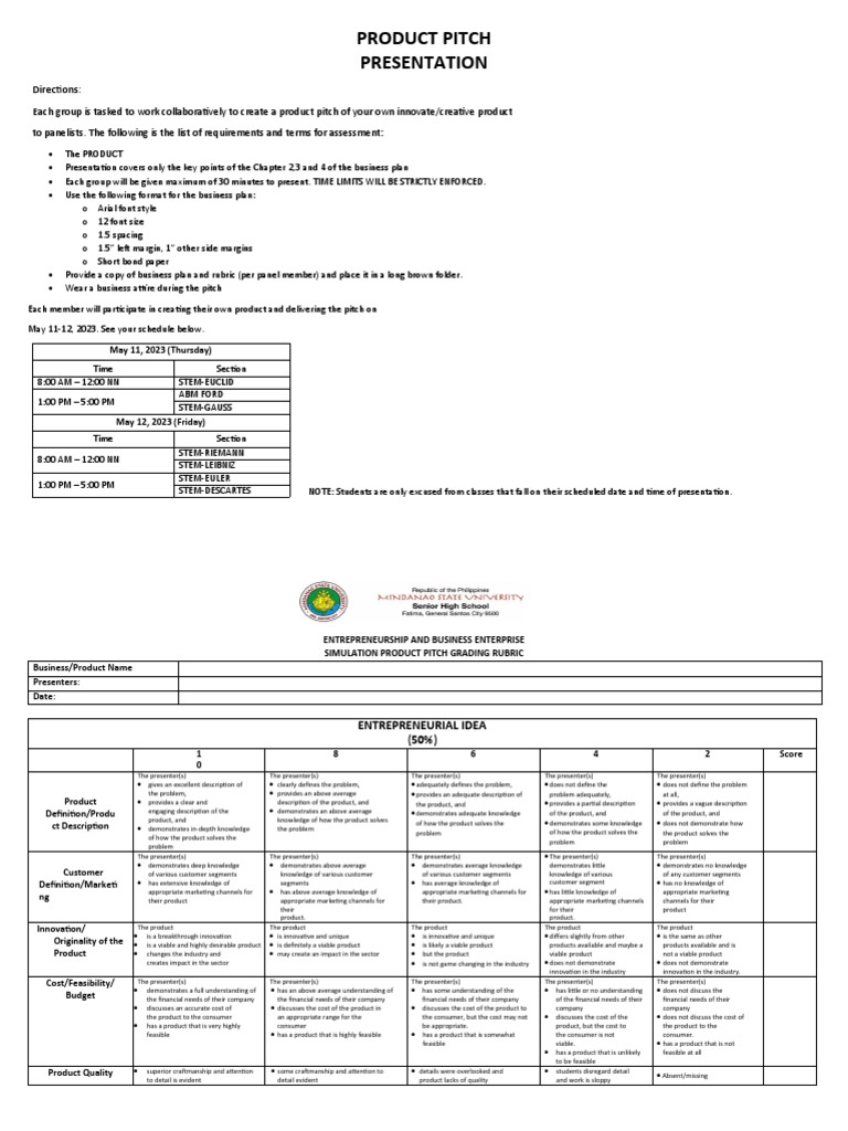 Product Pitch Presentation Guide | PDF | Marketing | Innovation