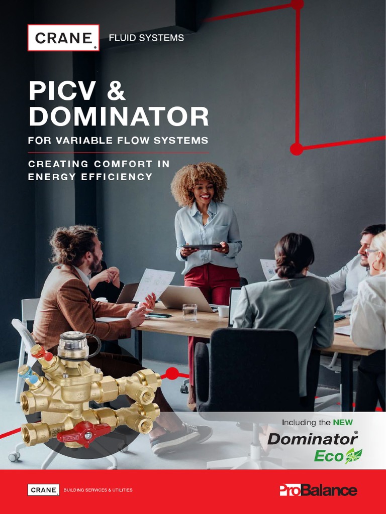 Variable Flow PICV - Case Study | PDF | Valve | Flow Measurement