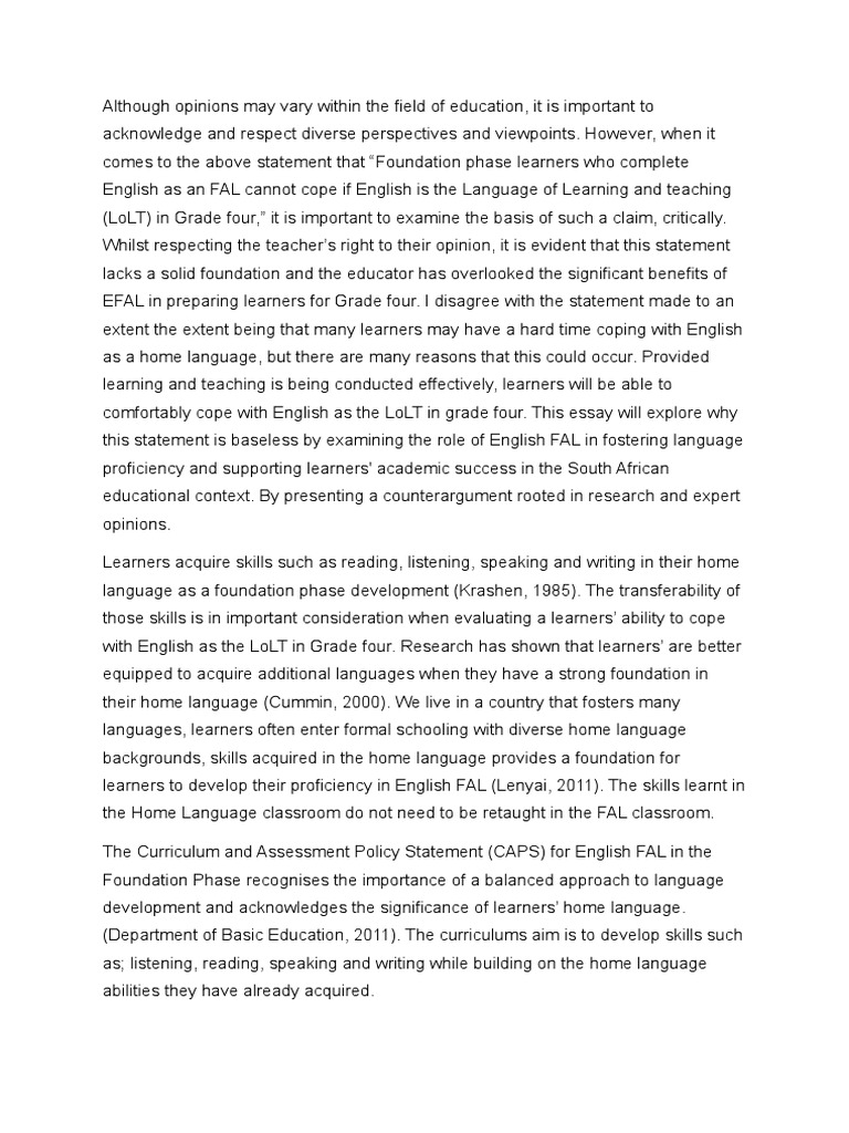 KearahAnnaNaidoo LEA301 SS3 | PDF | Learning | Curriculum