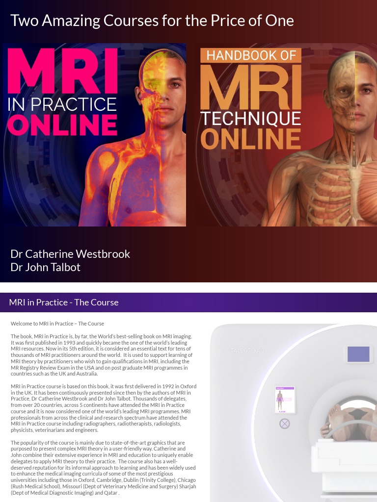 MRI in Practice Brochure | PDF