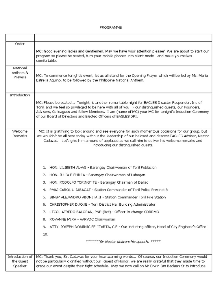 Draft Programme Induction 2023 | PDF