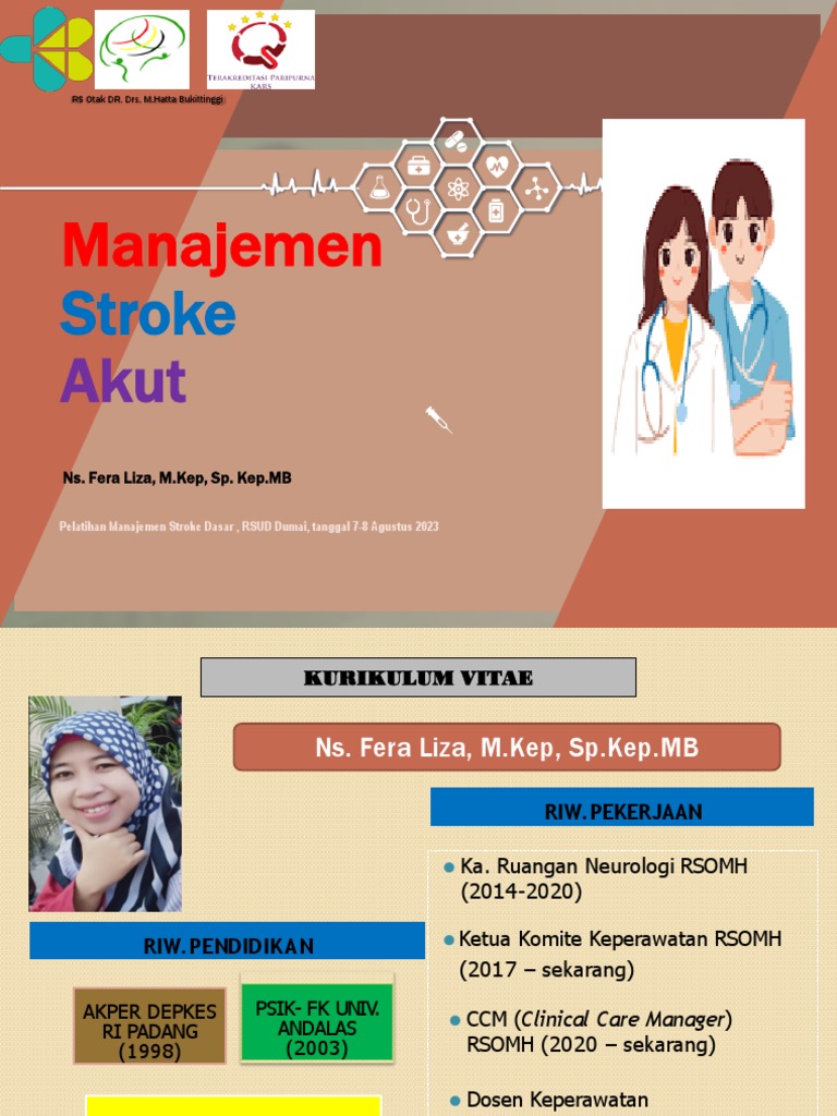 Manajemen Stroke Akut RSUD Dumai | PDF