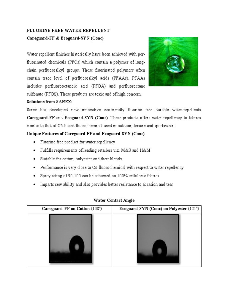 Fluorine Free | PDF | Technology & Engineering