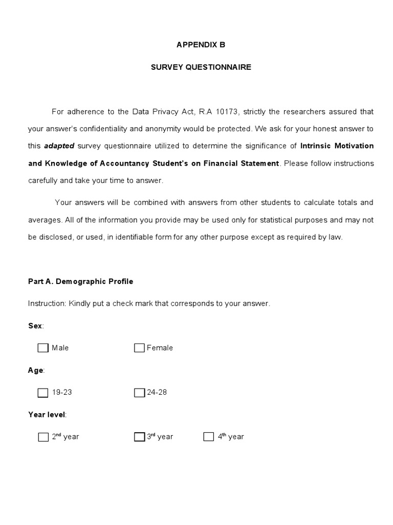 Letter To Conduct The Survey | PDF | Income Statement | Balance Sheet