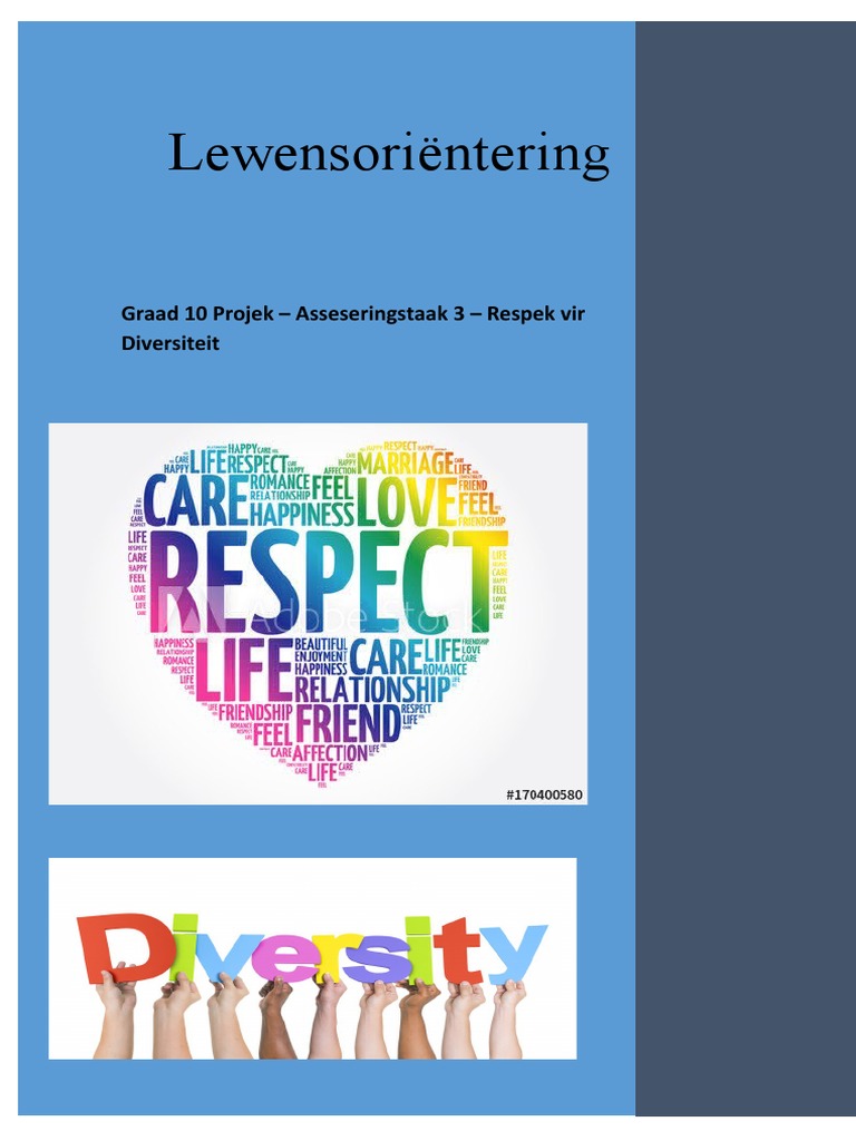 LO Respek Vir Diversiteit | PDF