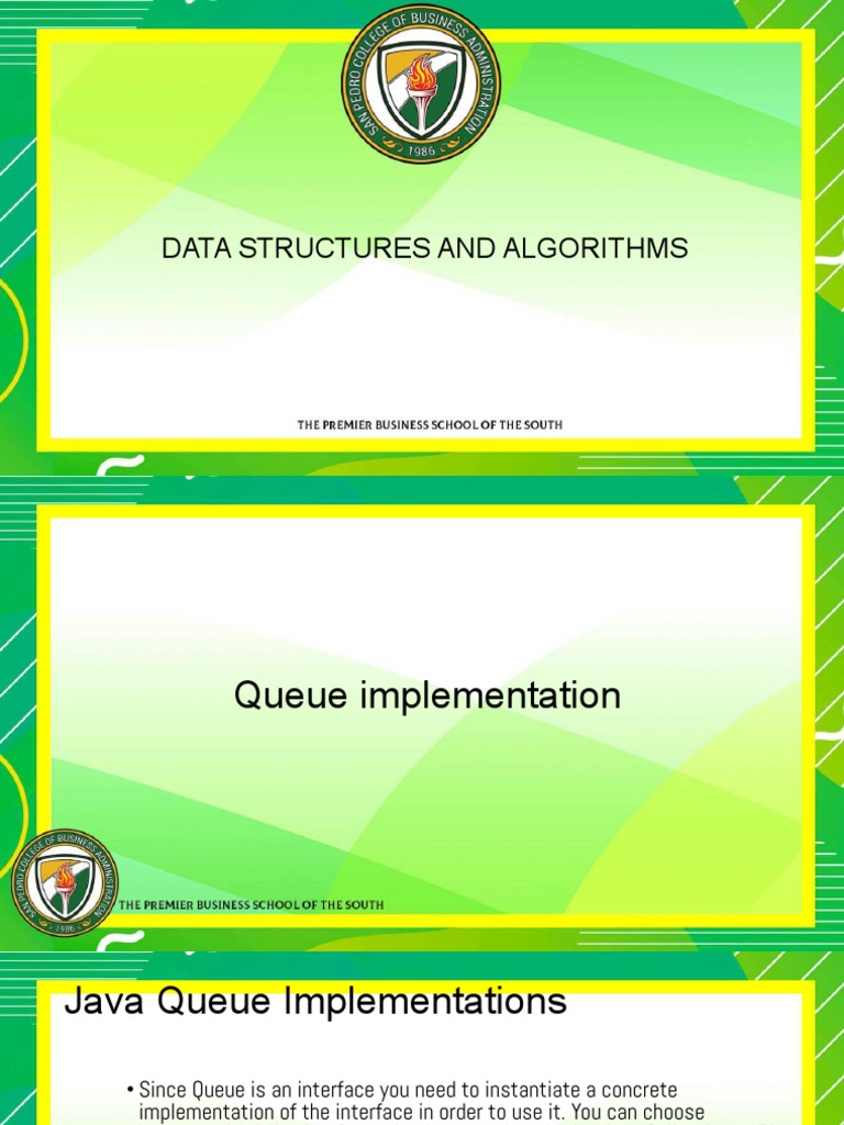 Copy of Lecture 8 - Queue Implementation | PDF | Queue (Abstract Data ...
