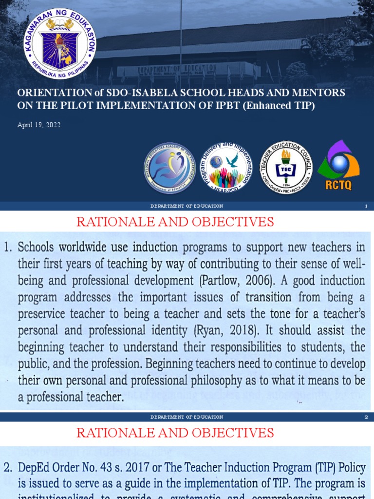 Ipbt Orientation Isabela | PDF | Business