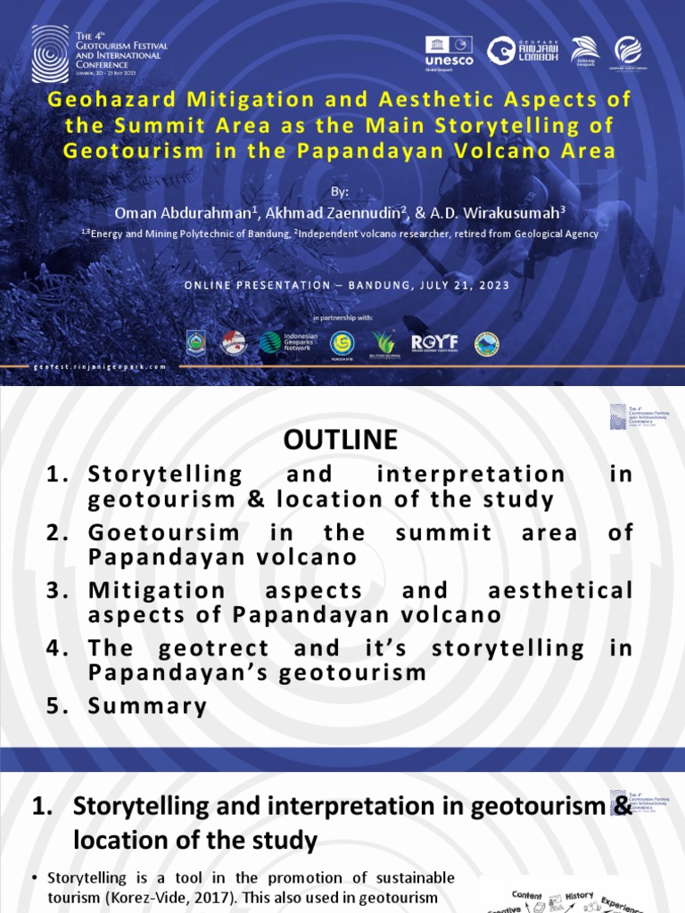 Papandayan Presentation - Oman Abdurahman Et Al - Geofest 2023 - 21 Juli 2023 | PDF