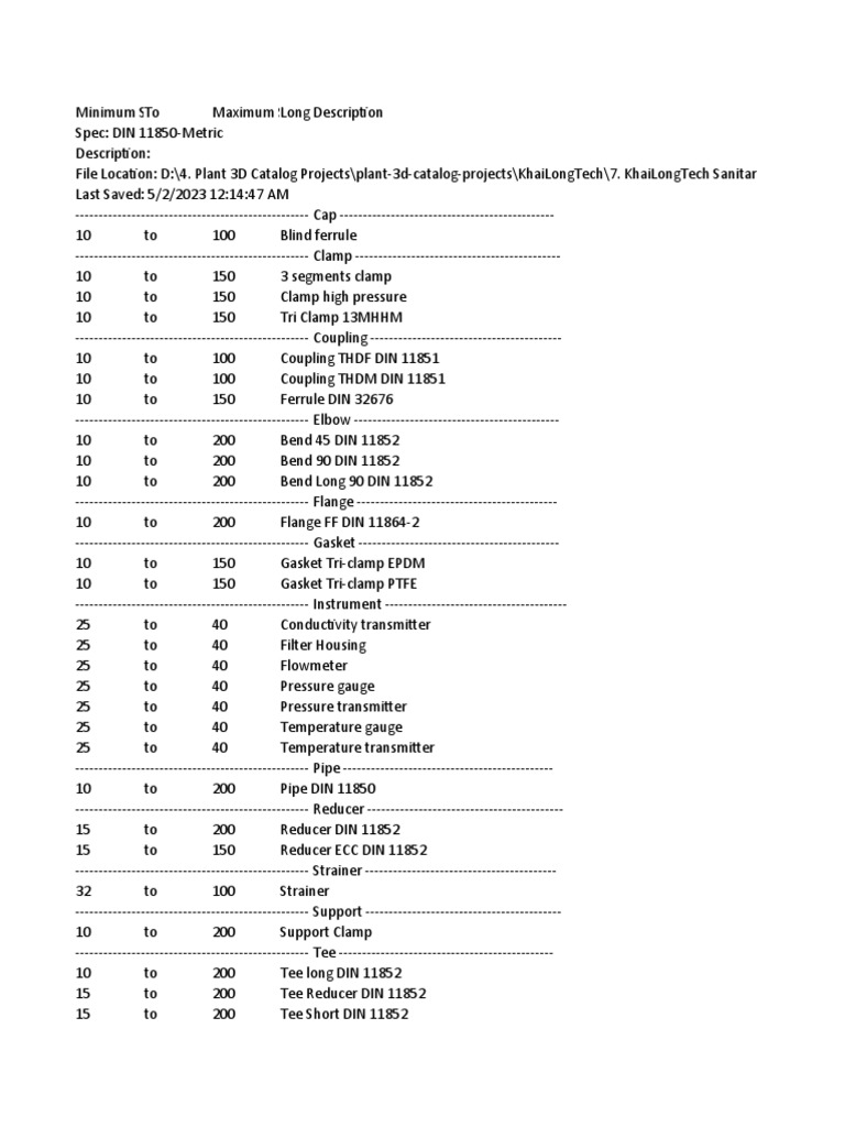 List Components | PDF
