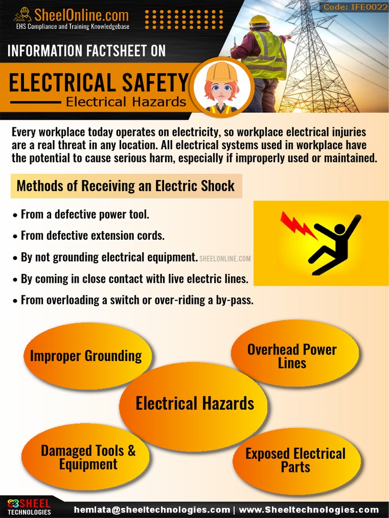 Ife0022-Electrical Safety | PDF