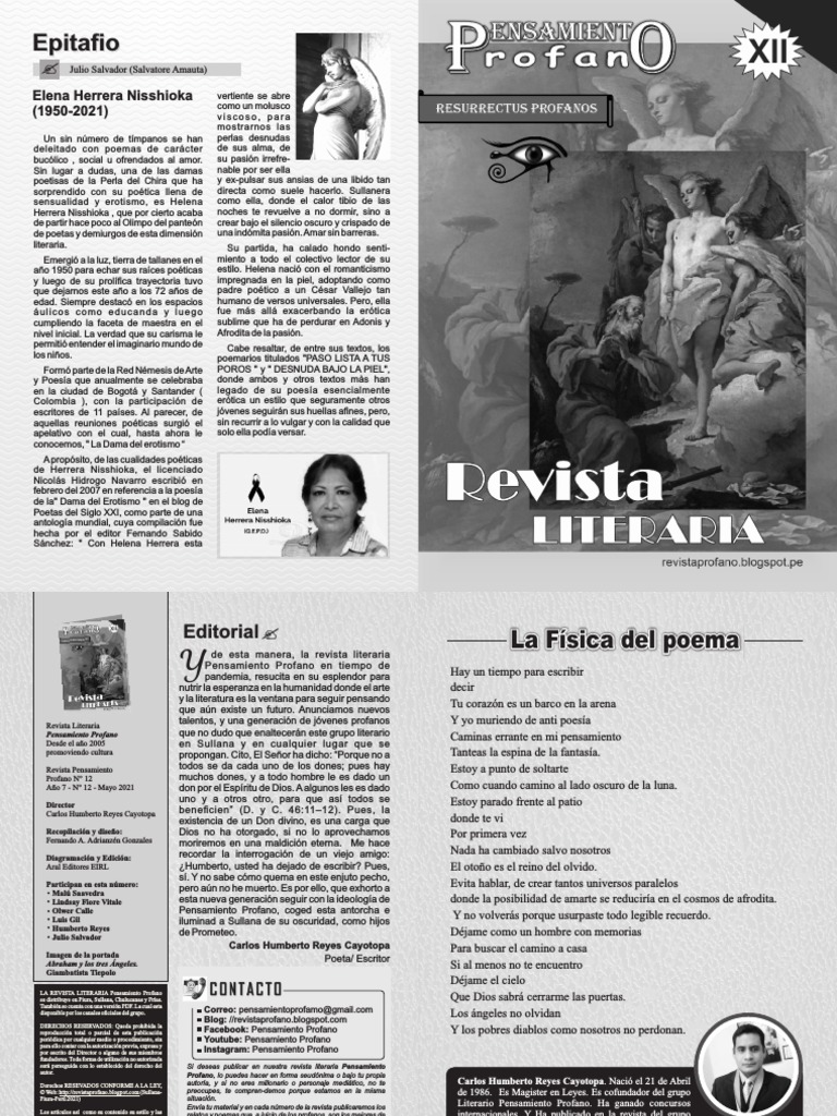Pensamiento Profano XII | PDF