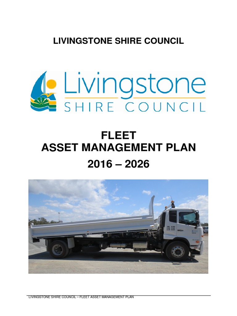 Fleet Asset Management Plan 2016-2026 | PDF