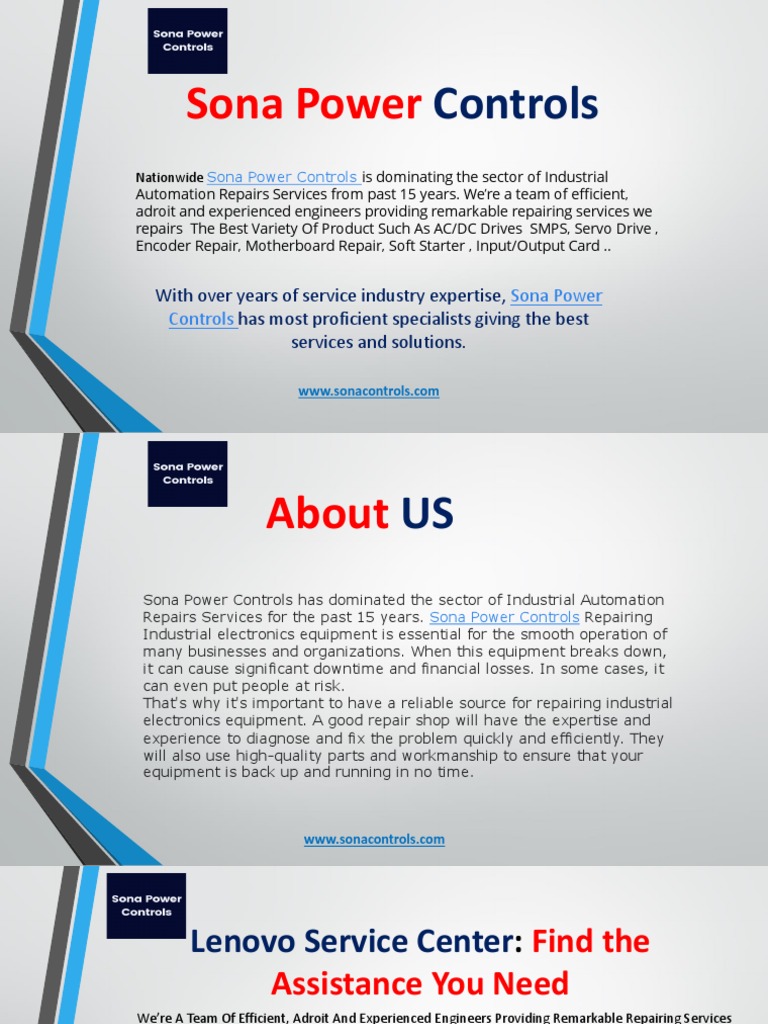 Sona Power Controls | PDF | Power Supply | Programmable Logic Controller