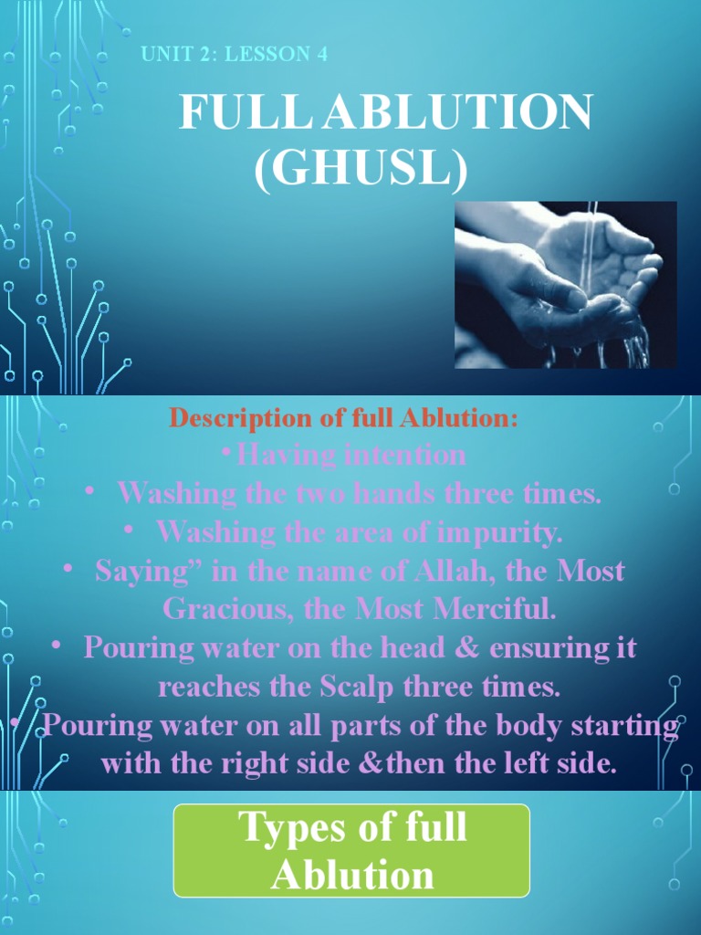 Full Ablution | PDF