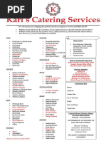 Romulo Cafe Buffet Set Menu | PDF | Cooking, Food & Wine