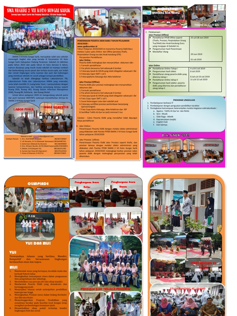 BROSUR PPDB 2019-2020 (1) | PDF