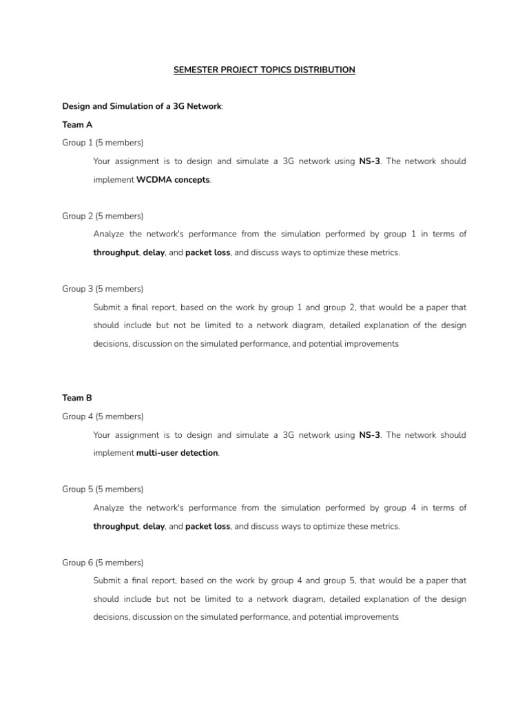 DCIT426 - Final Semester Project Distribution | PDF