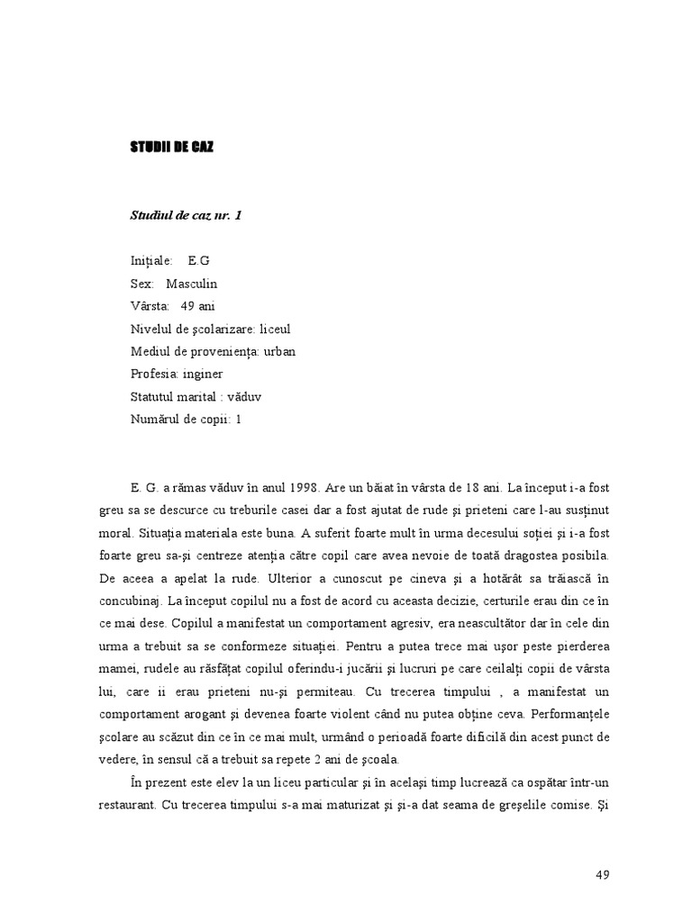 Studii de Caz Divort 49-60 | PDF