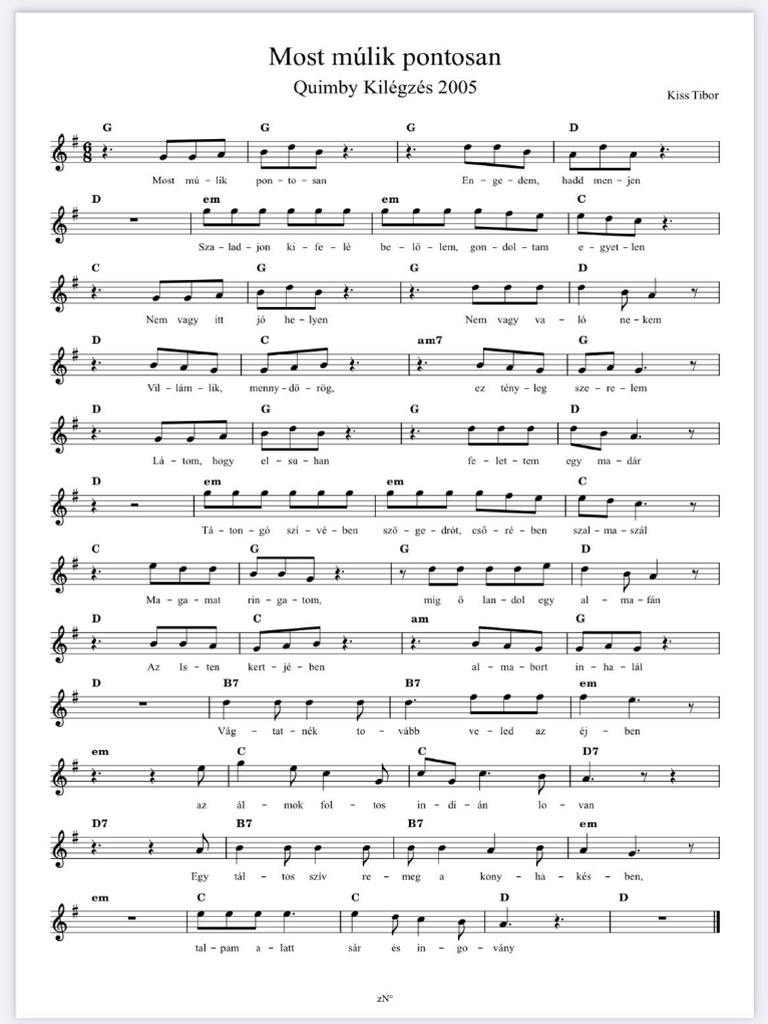 Most Múlik Pontosan | PDF