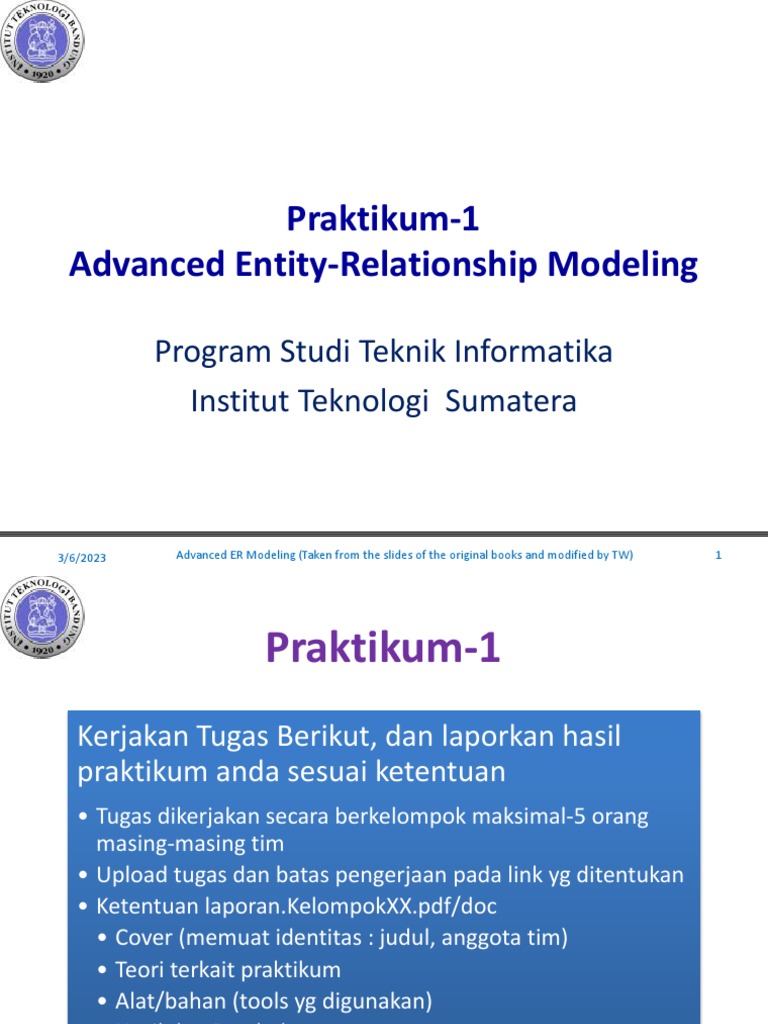 Praktikum 01 - Modul Modeling Advanced | PDF Praktikum 01 - Modul Modeling Advanced | PDF