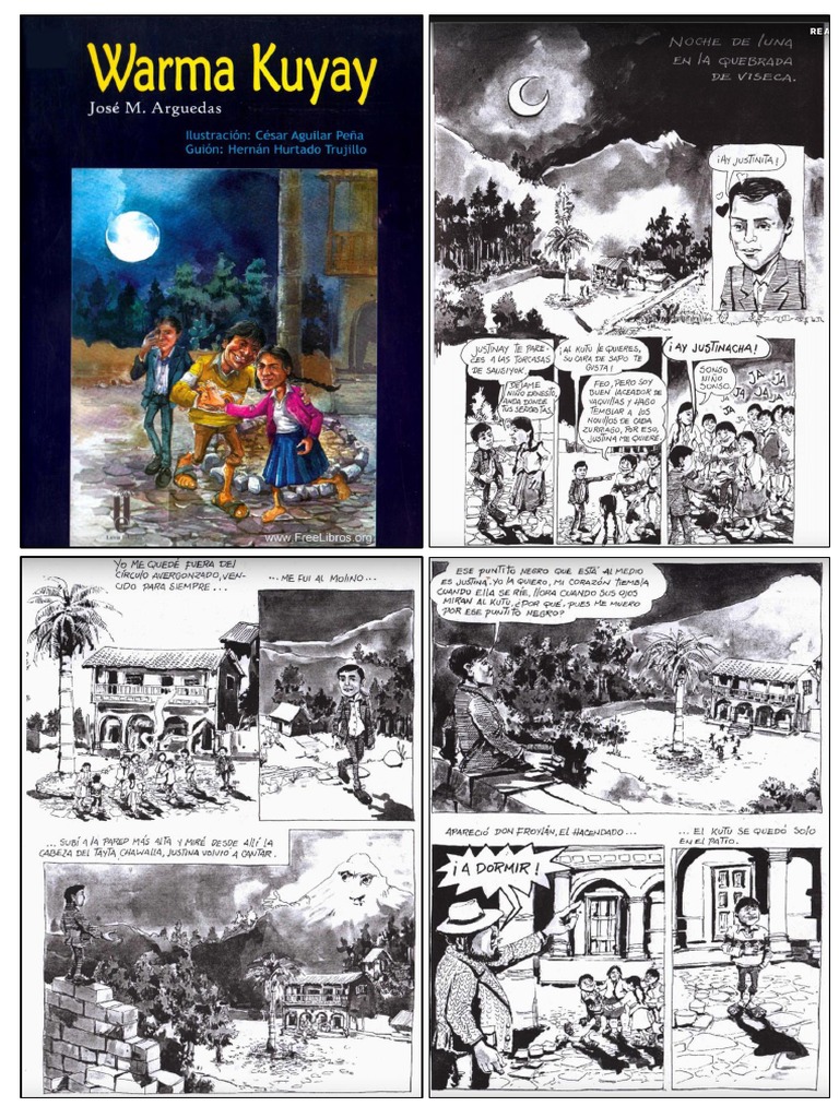 FICHA DE COMPRENSIÓN LECTORA - Warma Kuyay | PDF