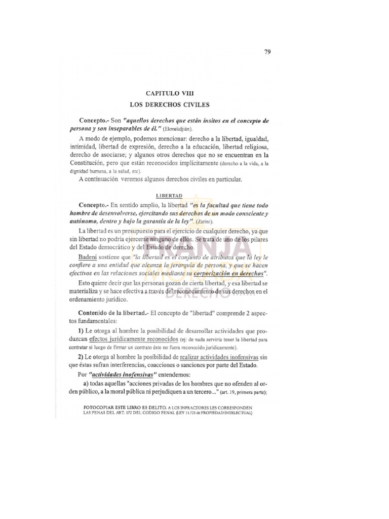 Los Derechos | PDF