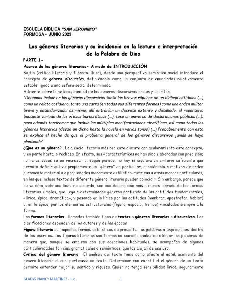 Apunte 1 | PDF | Salmos | Narración