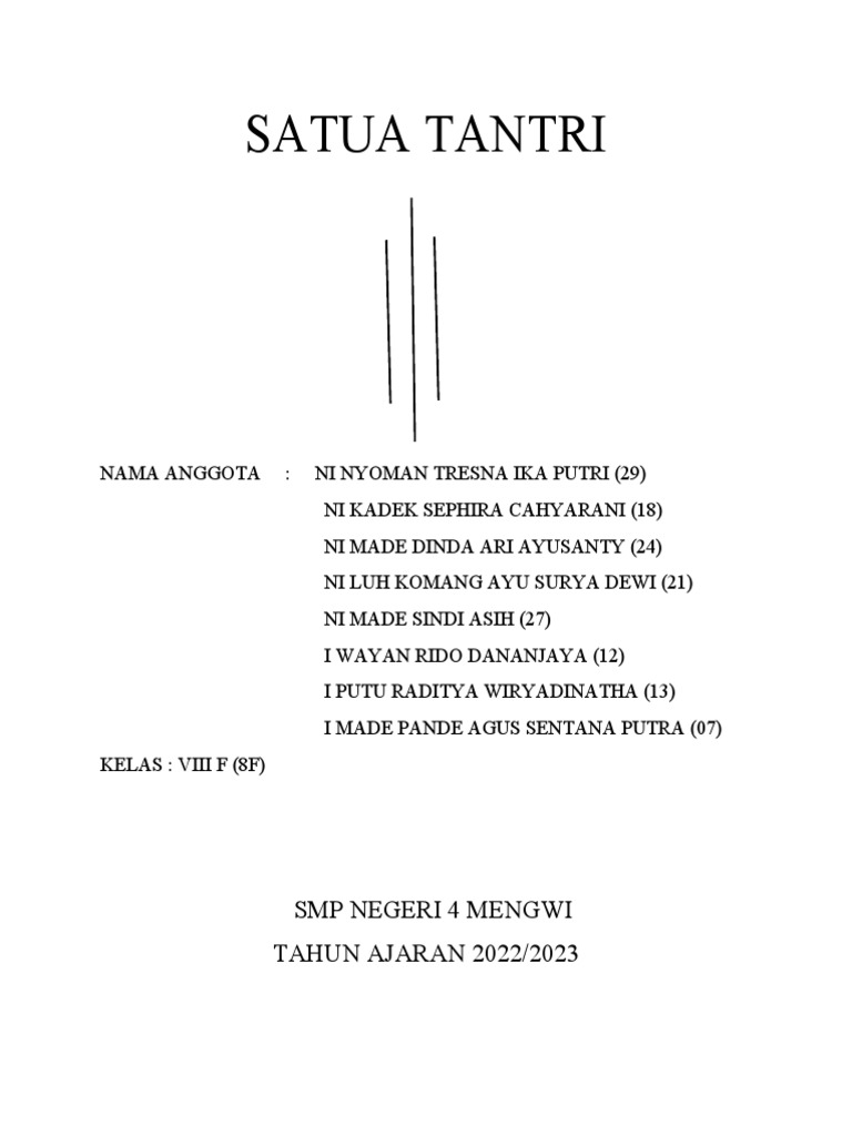 Cerita Tantri dan Bahasa Bali | PDF | Seni