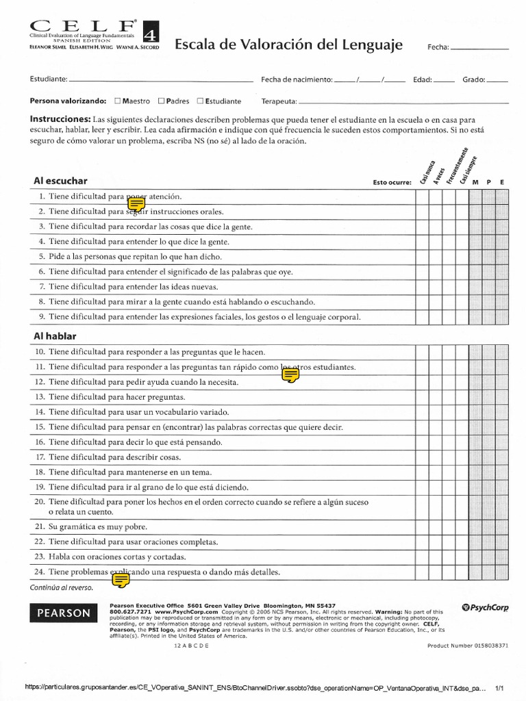 Evl-Celf 4 | PDF | Semiótica | Conceptos psicologicos