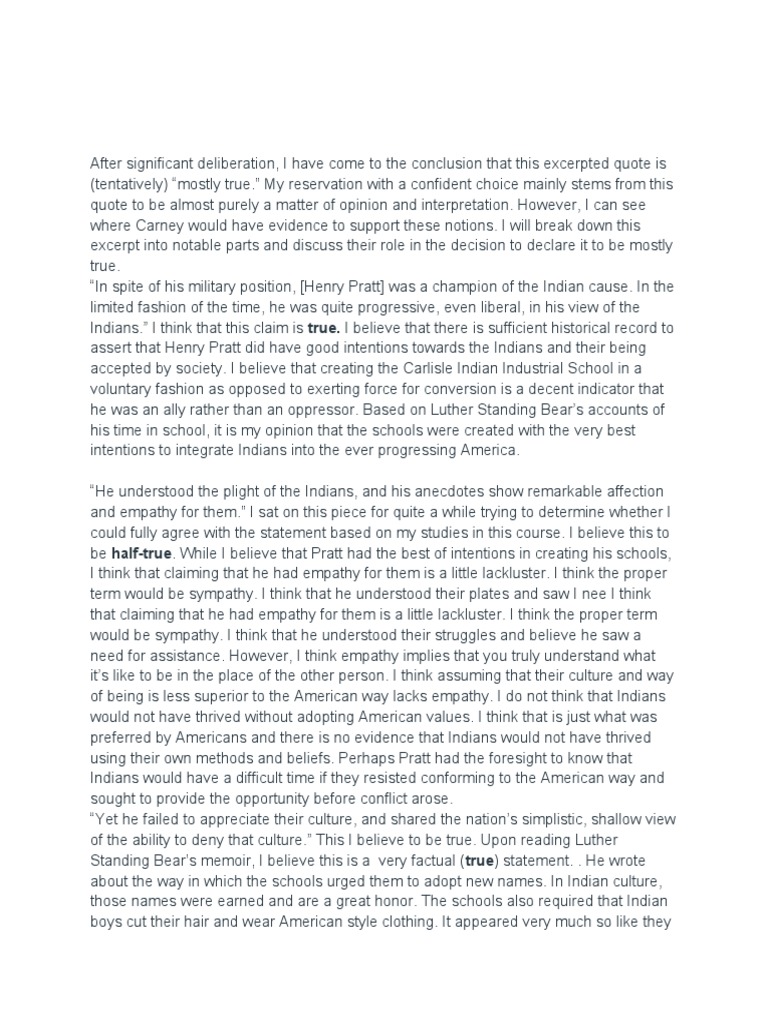 "In Spite of His Military Position, (Henry Pratt) Was A Champion of The ...