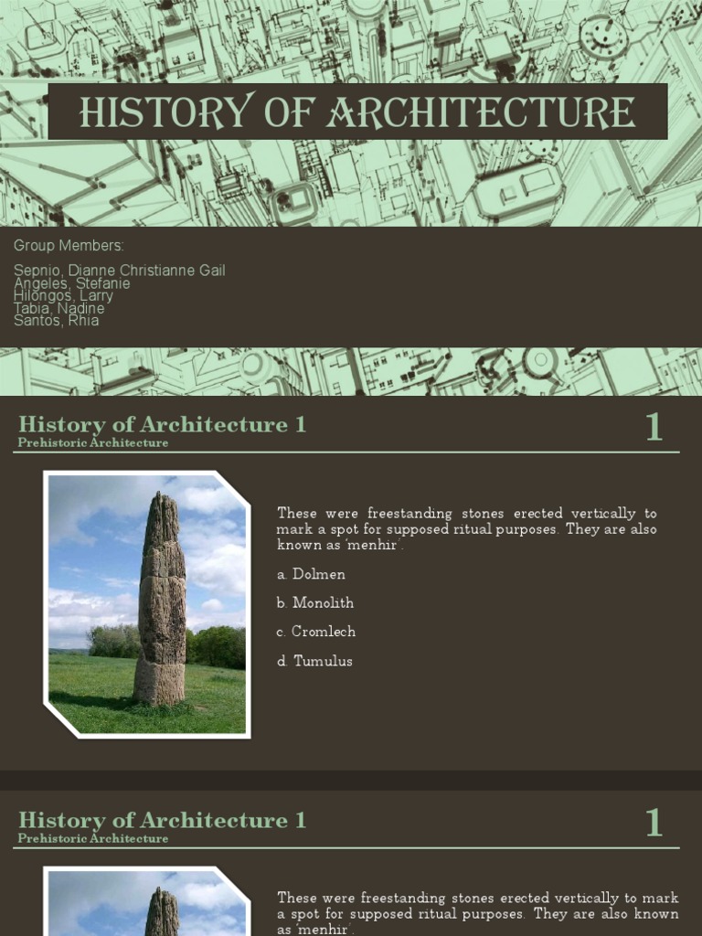 History of Architecture - Ica | PDF | Architectural Design | Architecture