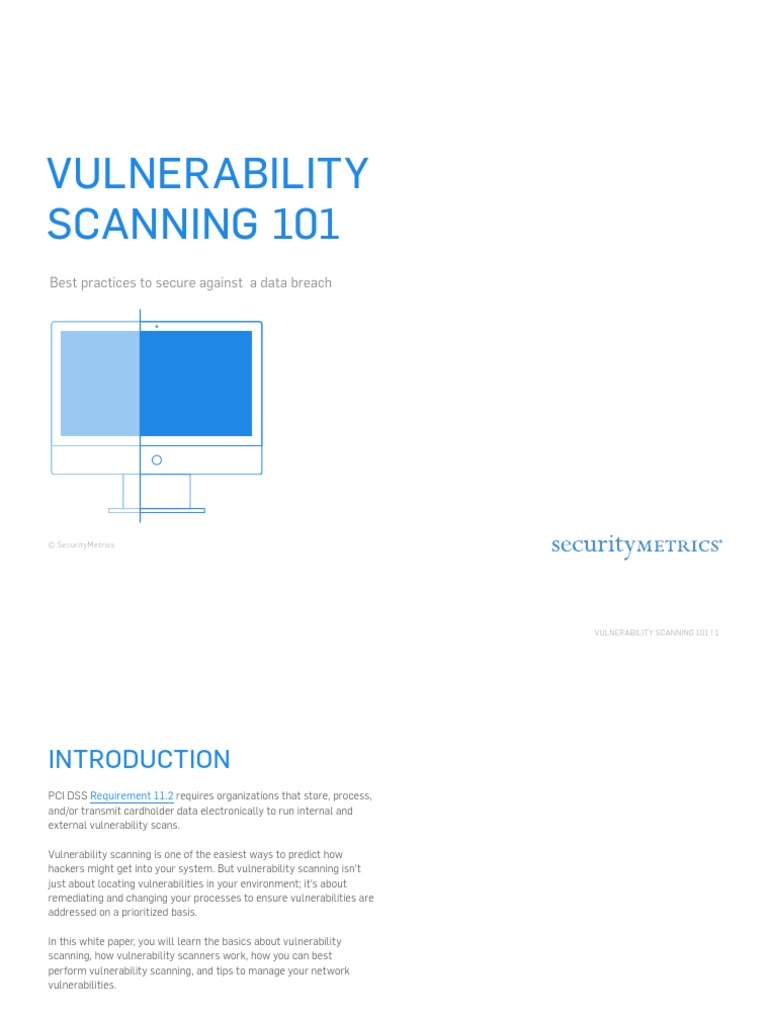 Vulnerability Scanning 101 White Paper | PDF | Transport Layer Security | Vulnerability (Computing)