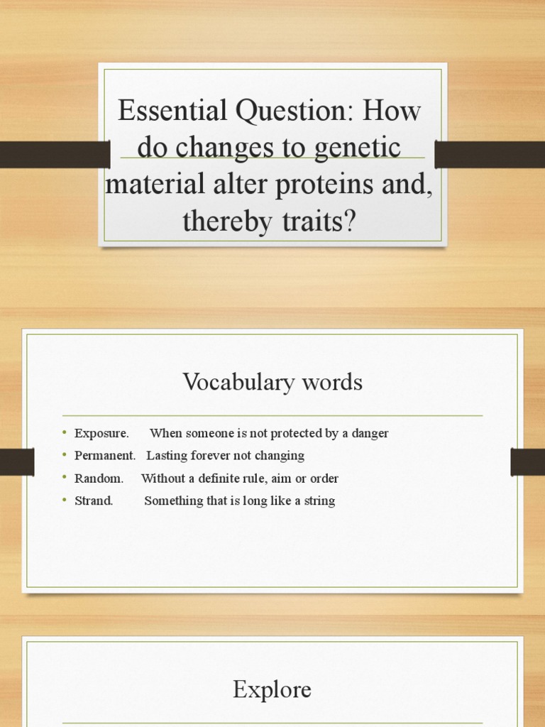 Lesson Plan Genetics | PDF