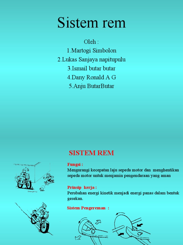 Sistem Rem | PDF
