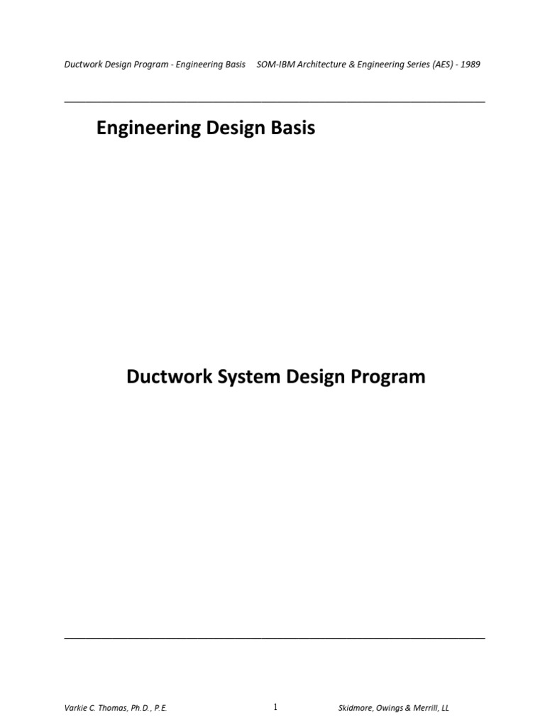 AES-Ductwork-System-Design. (Fittings-Friction Loss) | PDF | Reynolds ...