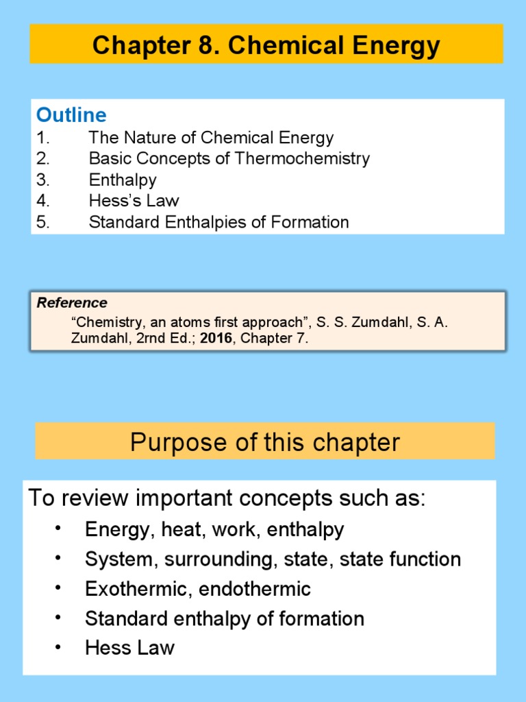 Chapter 8 - Thermo - After - Lecture - Note | PDF | Calorie | Redox