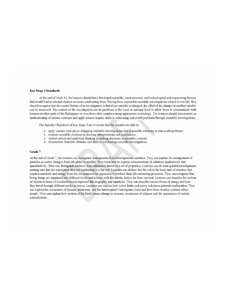 Science CG - KS3 | PDF