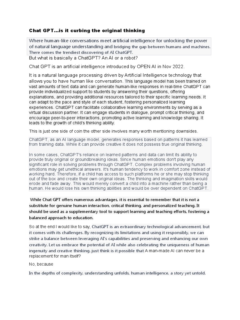 Chat GPT Regional Level (Ed) | PDF