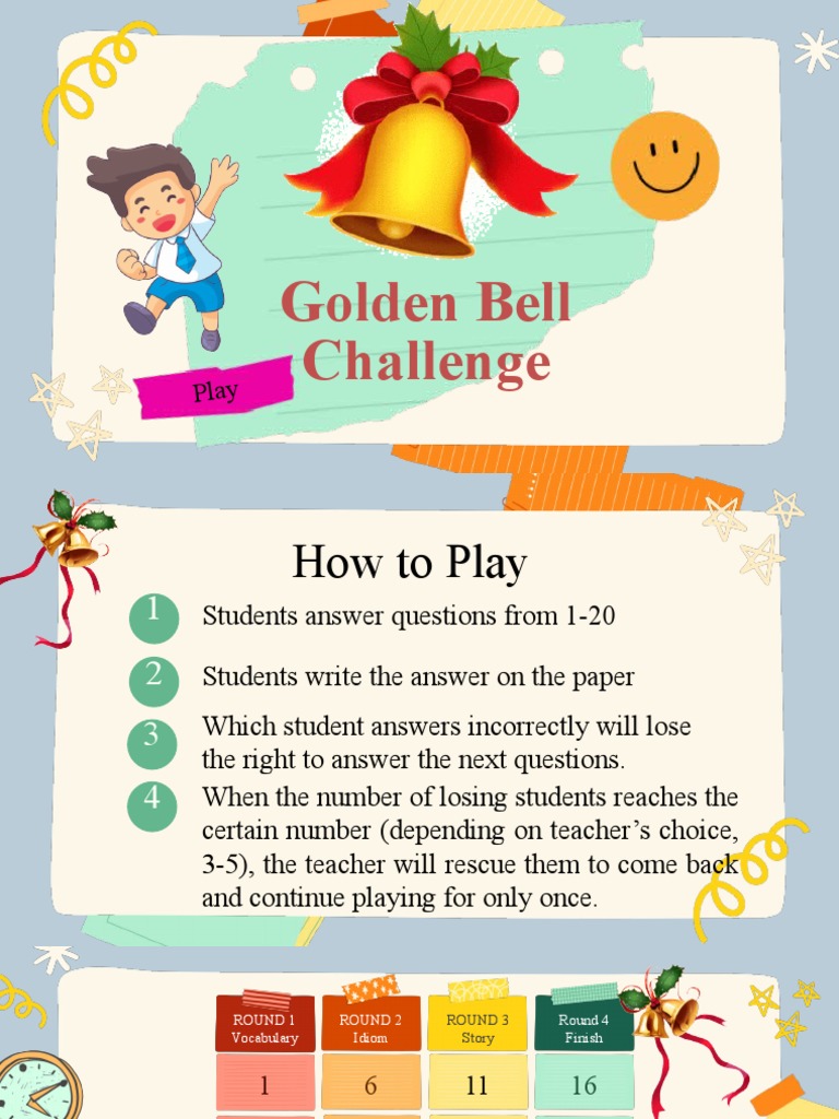 Golden Bell (Rung Chuông Vàng) - Lesson 8 | PDF