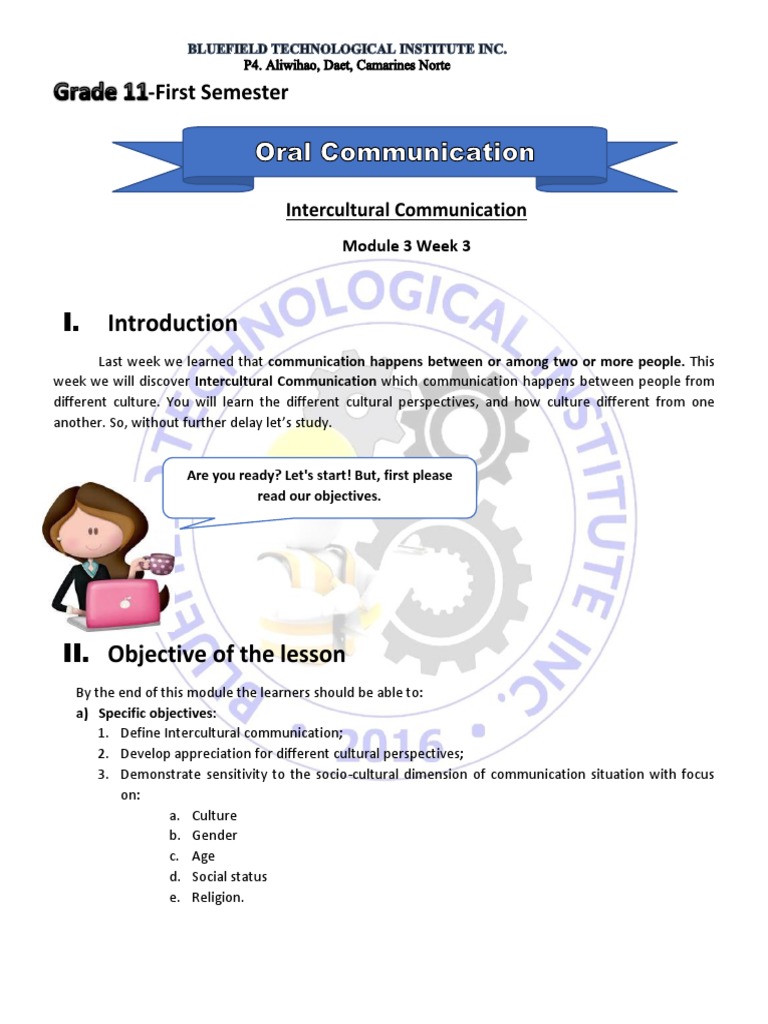 Week 3 Oral Communication | PDF