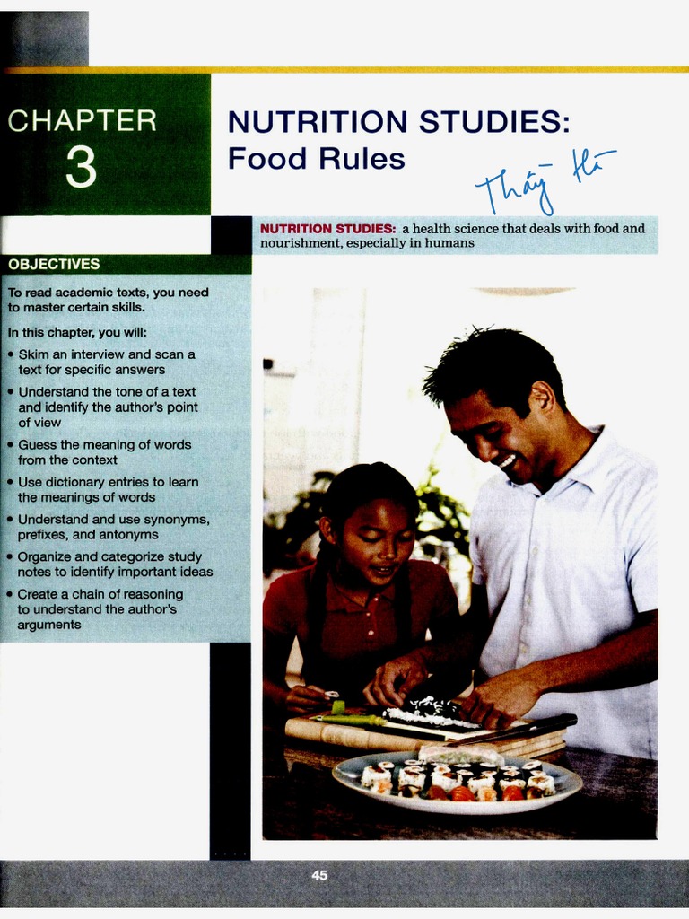 Nutrition Studies Food Rules | PDF