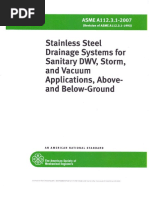 Asme A13.1-2023 | PDF | Pipe (Fluid Conveyance) | Combustion